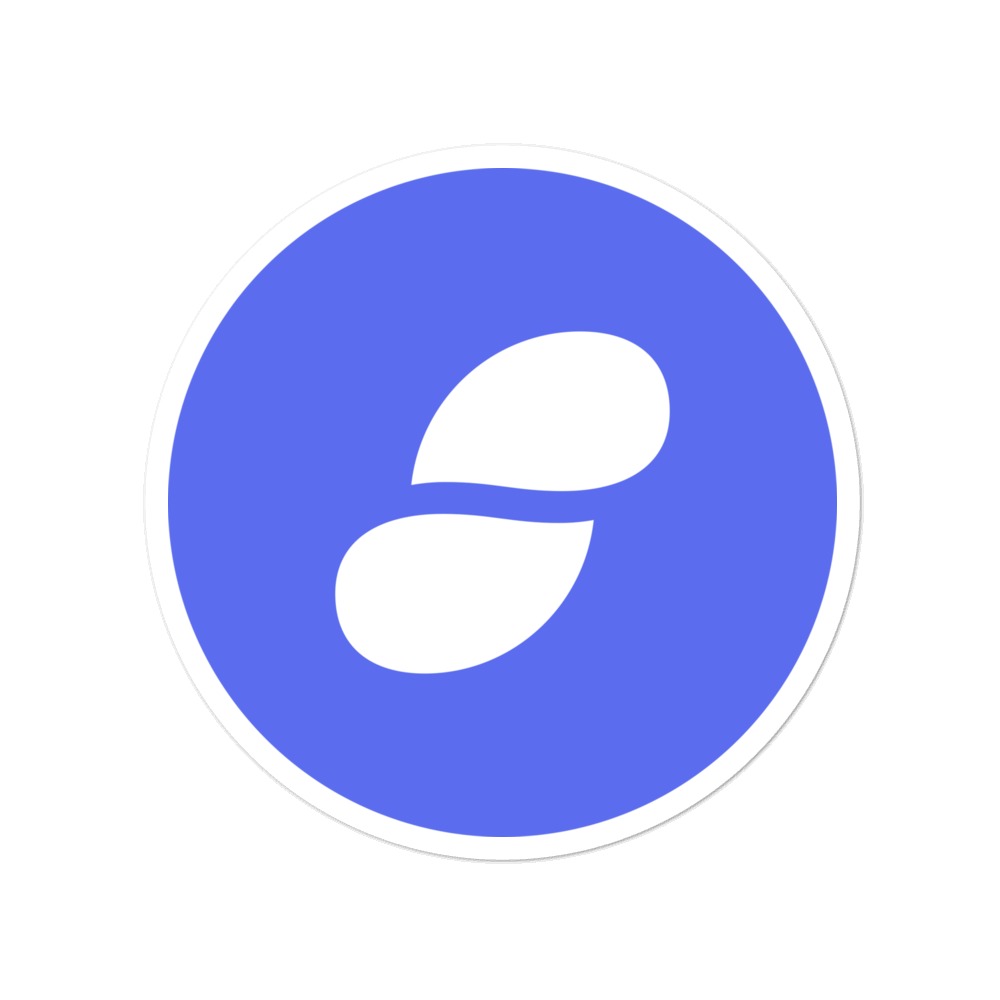 Status (SNT) Kiss Cut Vinyl Sticker - Crypto Clothing